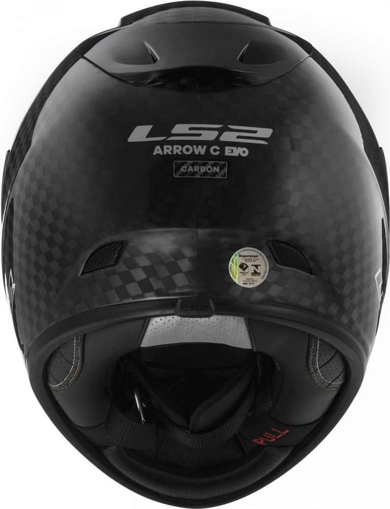 CAPACETE LS2 ARROW CARBON EVO SOLID FF323 – Preto – JR Speed Racing