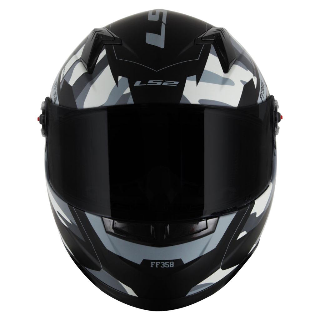 CAPACETE LS2 FF358 CLASSIC TANK – Preto / Cinza / Camuflado – JR Speed ...
