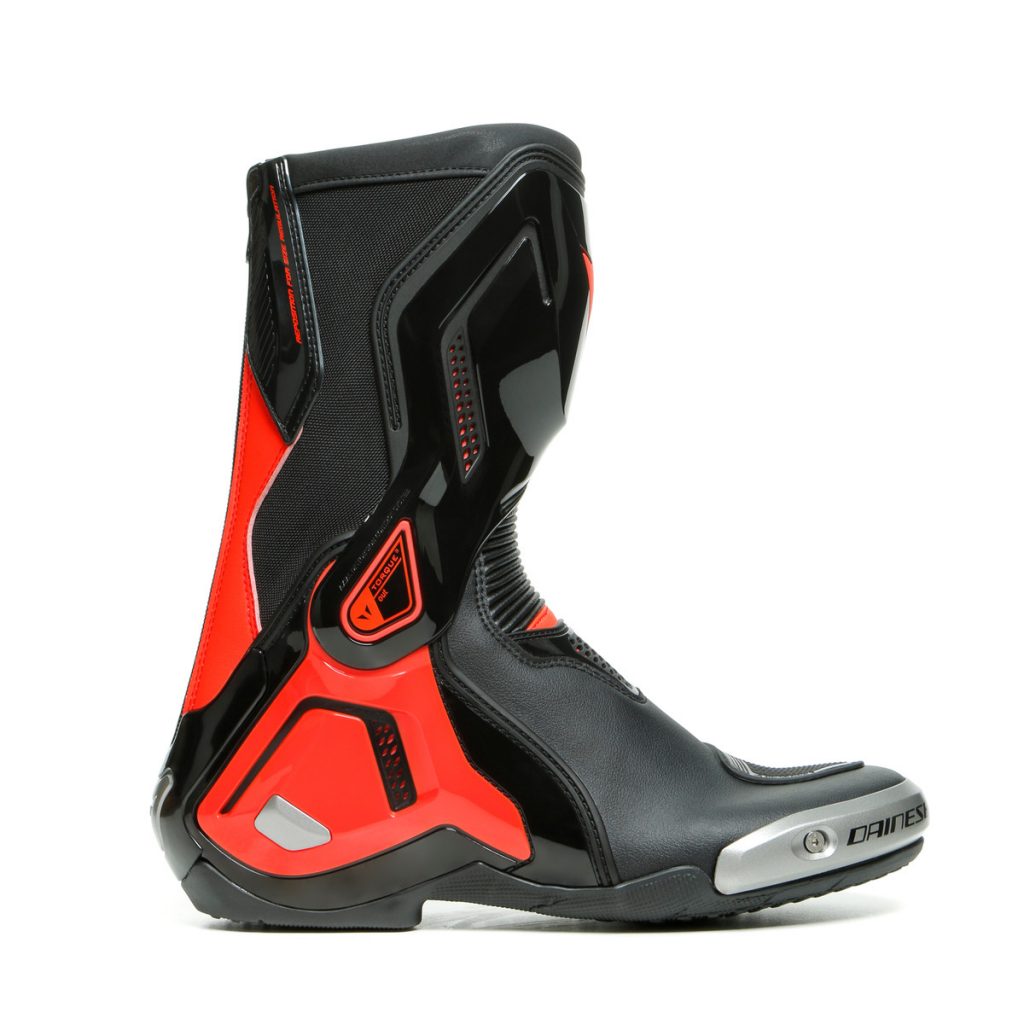 BOTA DAINESE TORQUE 3 OUT RS – Preta e Vermelha flúor – JR Speed Racing