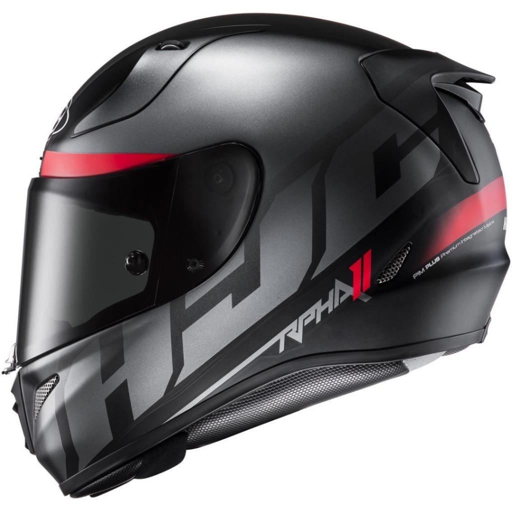 CAPACETE HJC R-PHA 11 SPICHO – Preto Cinza e Vermelho – JR Speed Racing