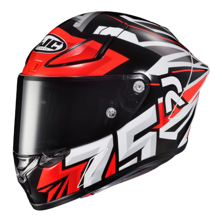 CAPACETE HJC R-PHA 1 (ONE) ARENAS – Branco Preto e Vermelho – JR Speed ...