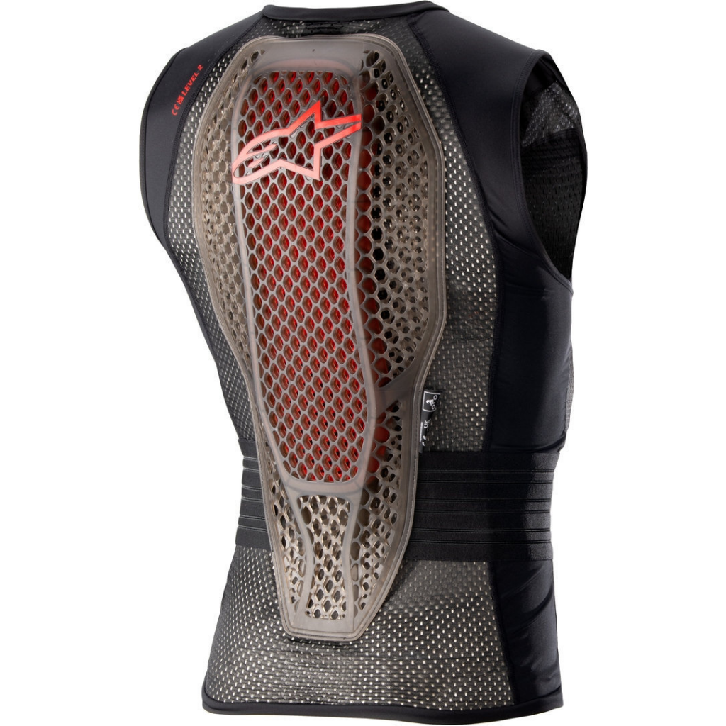 PROTETOR DE COLUNA ALPINESTARS NUCLEON FLEX PRÓ VEST – Preto e Vermelho ...