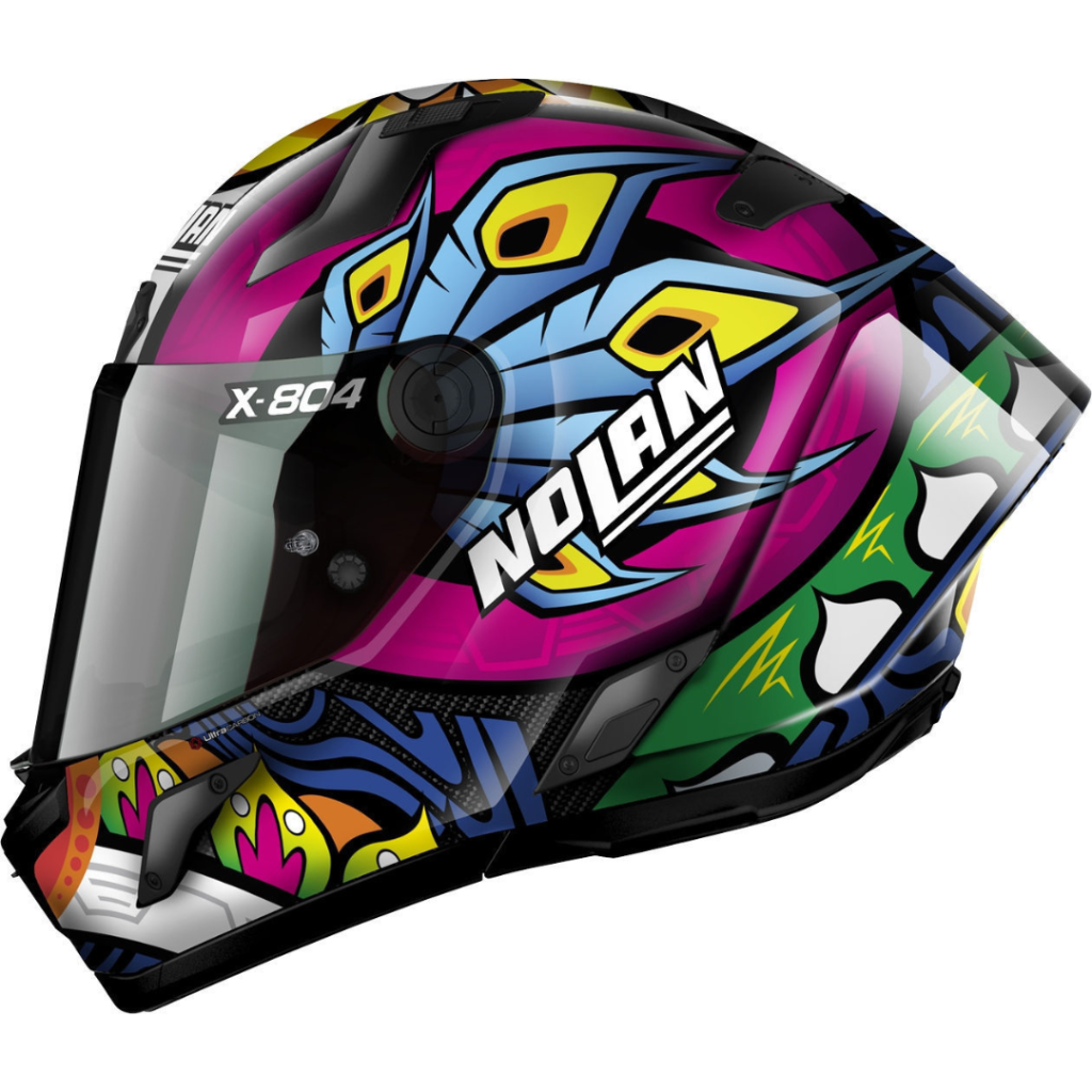 CAPACETE NOLAN X-804 RS CHAZ DAVIES ULTRA CARBON – Colorido – JR Speed ...