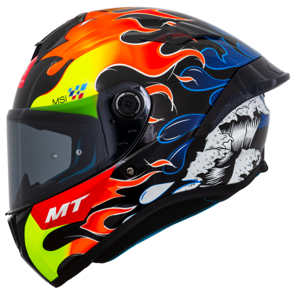 CAPACETE MT HELMETS TARGO S YAMANAKA 24 B7 GLOSS – Colorido – JR Speed ...