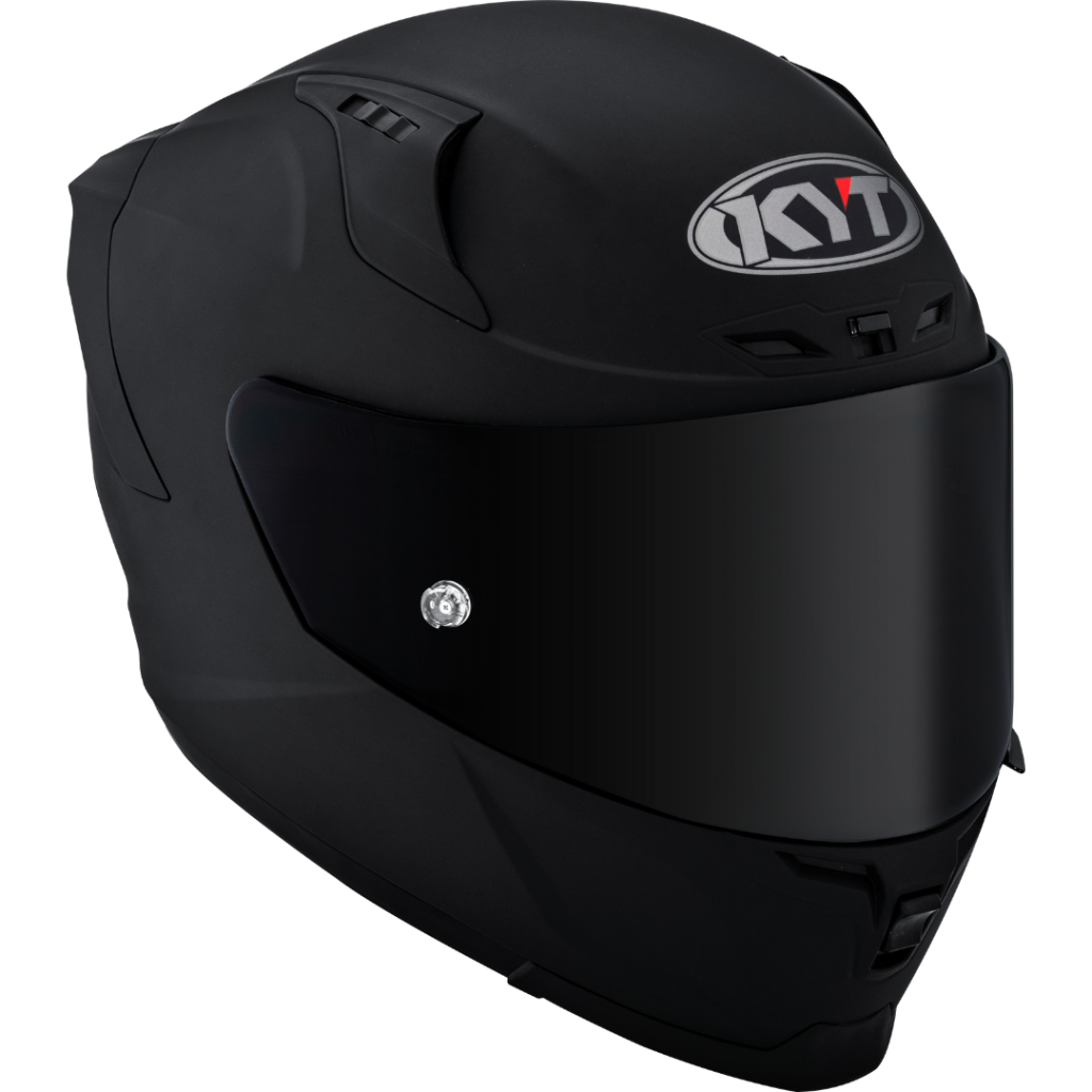 CAPACETE KYT STRIKER 2V PLAIN MATTE – Preto Fosco – JR Speed Racing